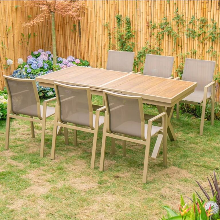 PLATINUM POLYWOOD DINING TABLE SET 鉑金膠合木餐桌套裝$9000 T006 – Longhome